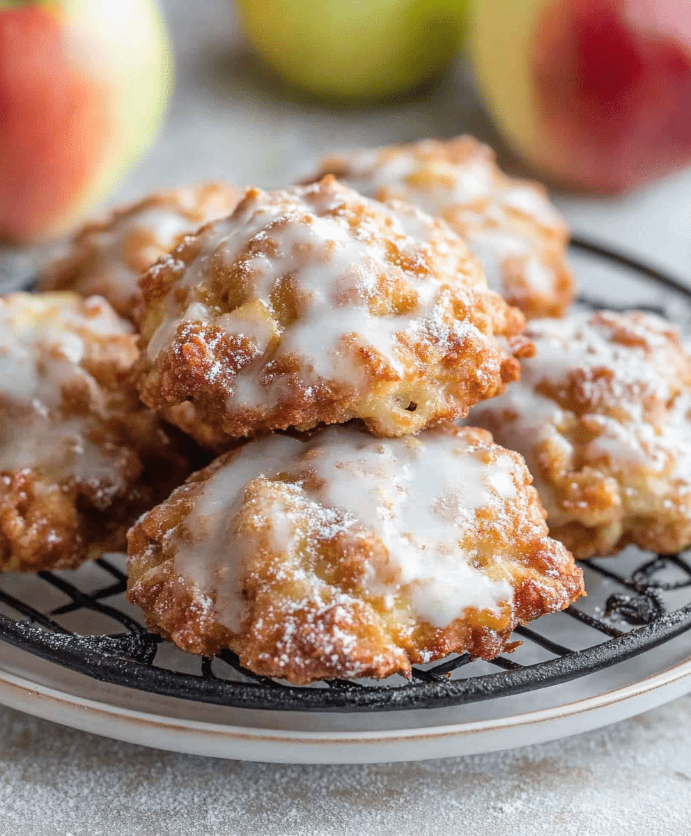 Baked Apple Fritters Recipe - novayum.com