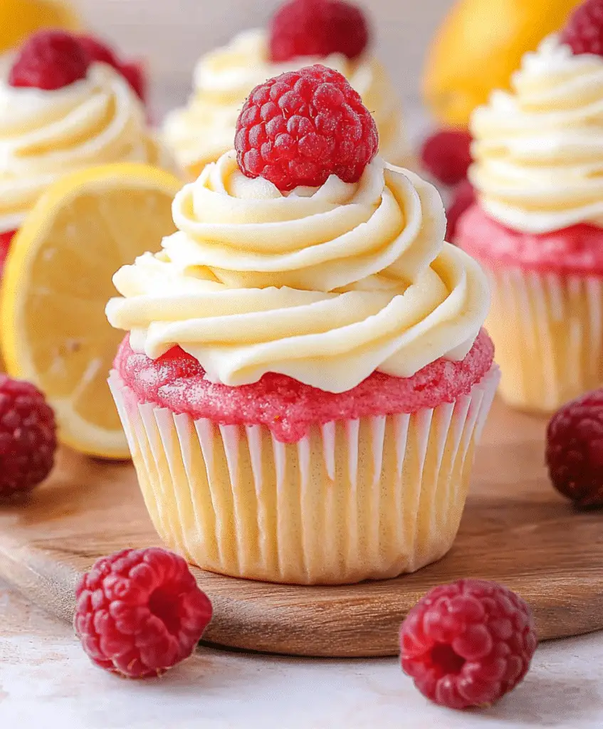 Raspberry Lemon Heaven Cupcakes Recipe - novayum.com