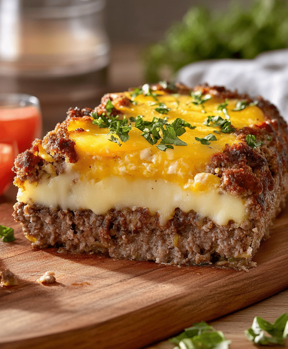 Cheesy Loaded Meatloaf Casserole Recipe - novayum.com