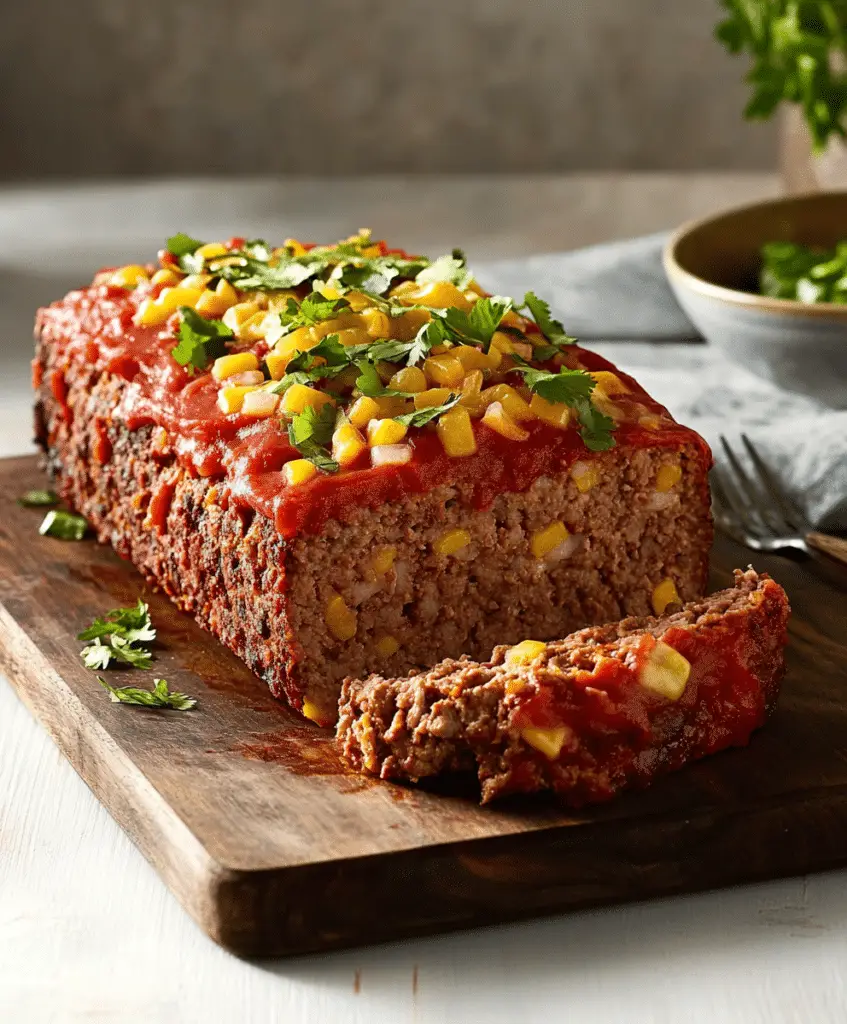 Mexican Taco Meatloaf Recipe - novayum.com