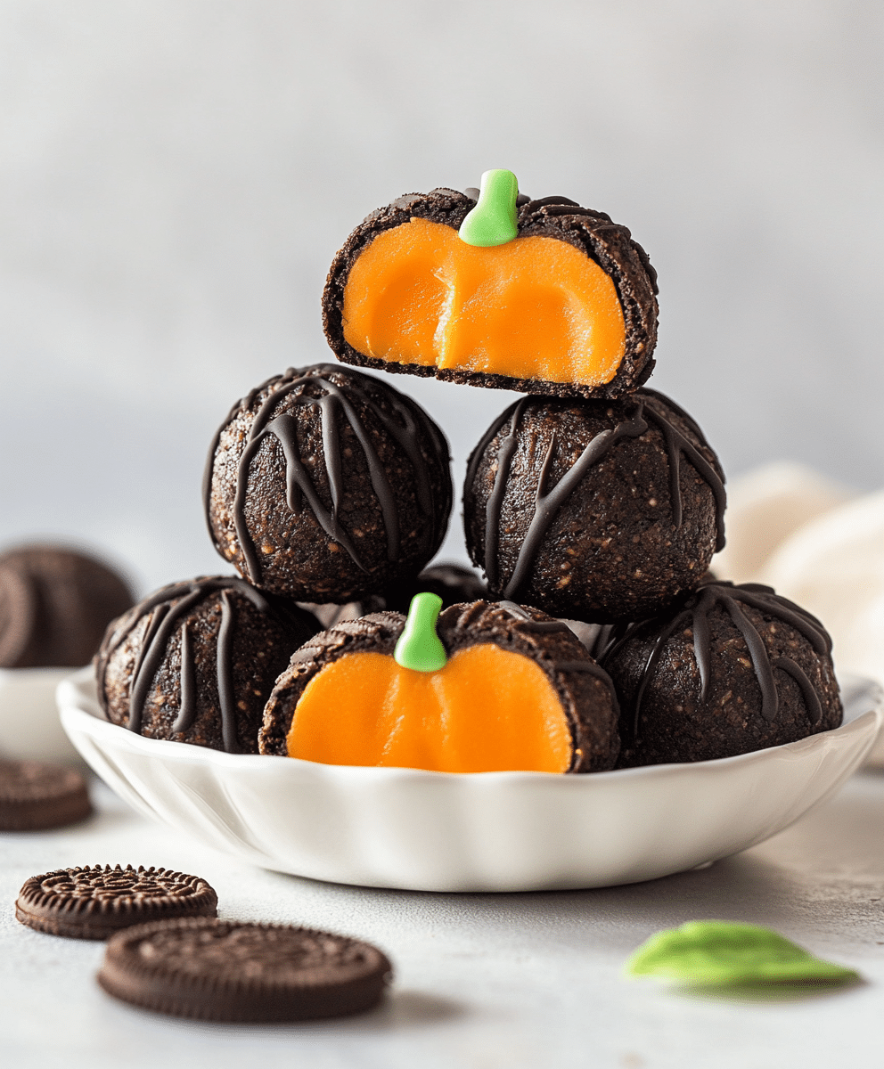 Pumpkin Oreo Balls Recipe - novayum.com