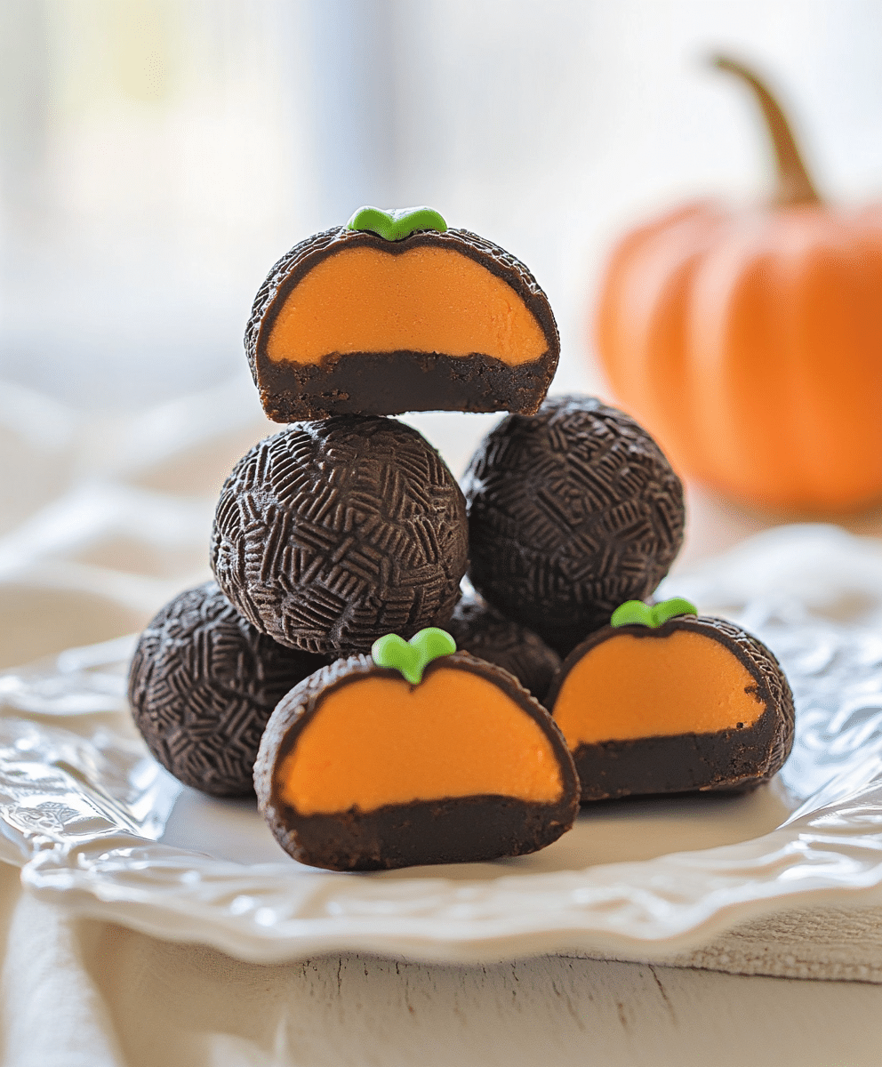 Pumpkin Oreo Balls Recipe - novayum.com