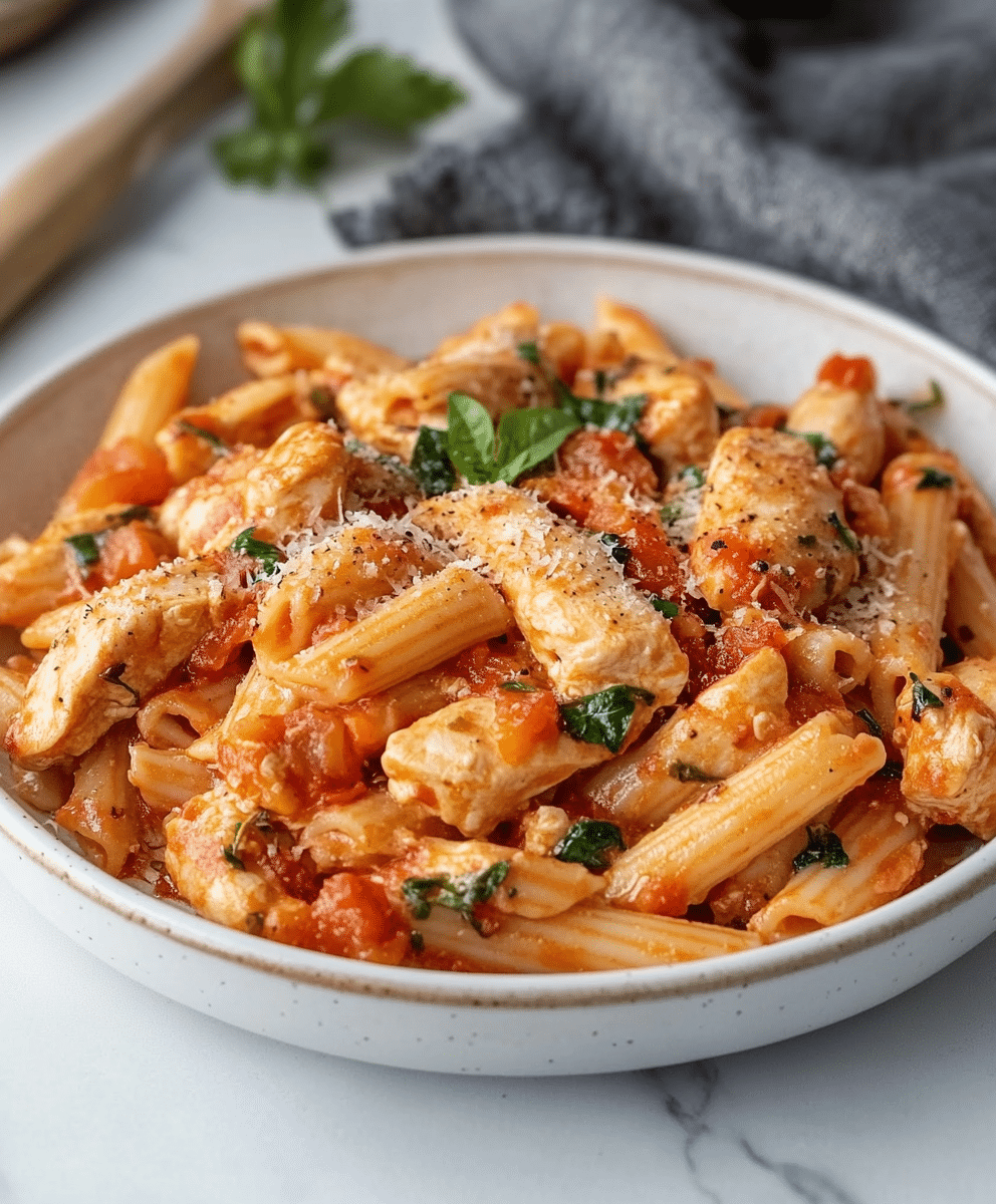 Chicken Tomato Pasta Recipe - novayum.com