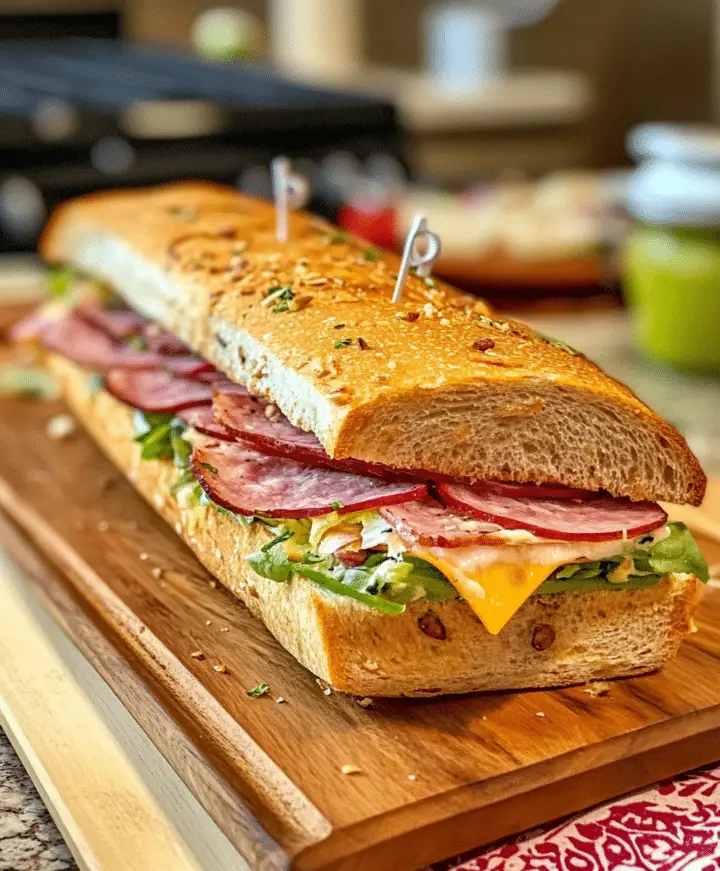 Toasted Italian Sandwich Recipe - novayum.com