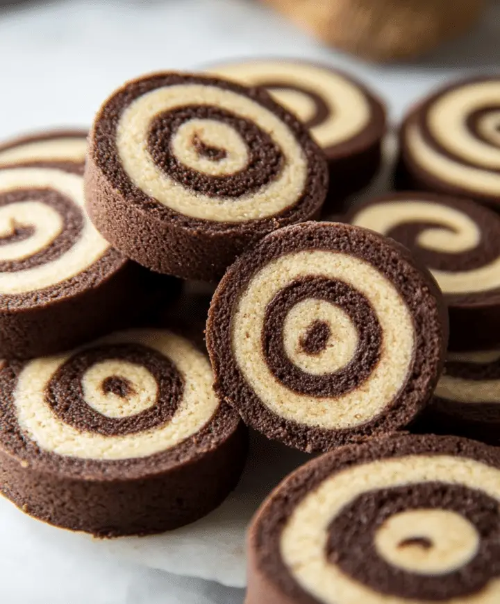 No Bake Chocolate Peanut Butter Pinwheels Recipe - novayum.com