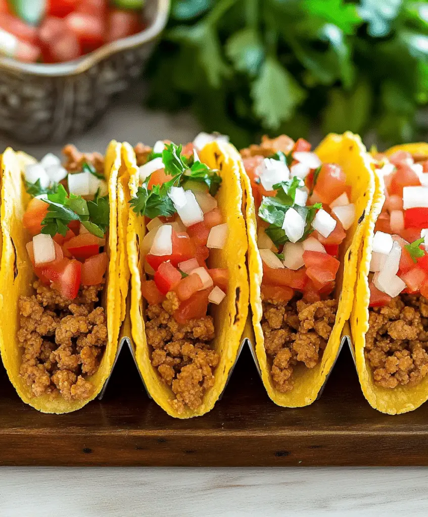 Crispy Ground Beef Tacos Recipe - novayum.com