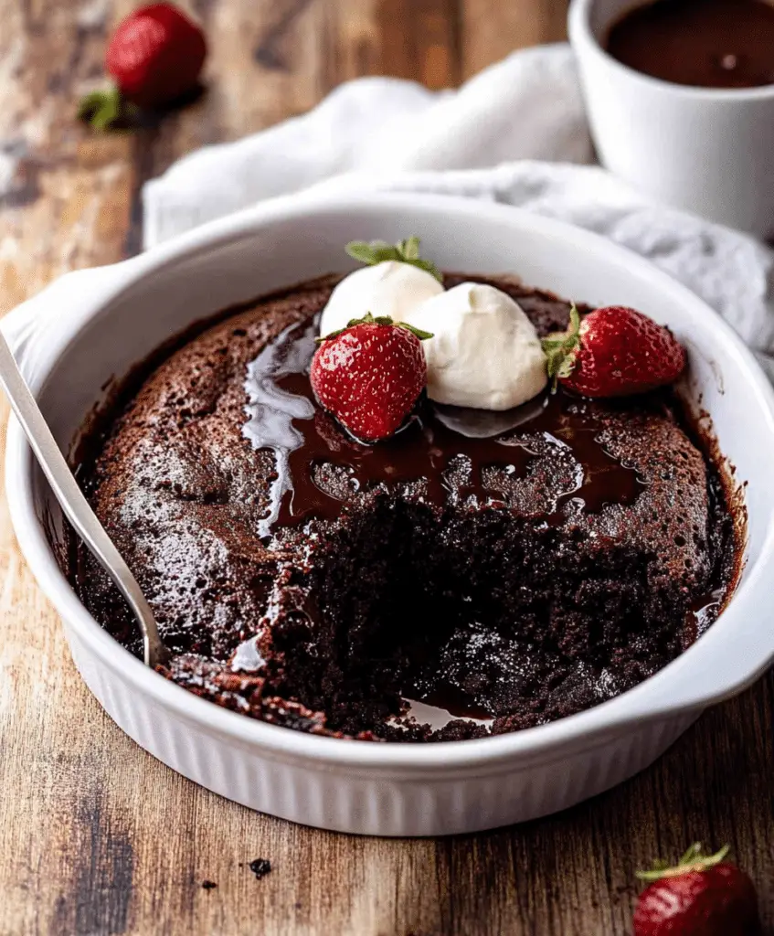 Hot Fudge Pudding Cake Recipe - novayum.com