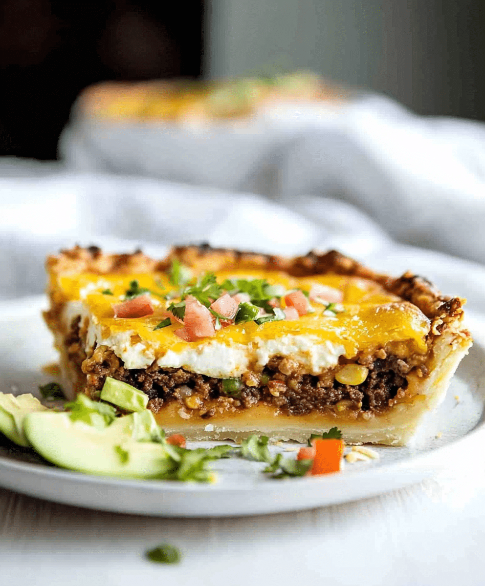 Impossible Taco Pie Recipe - novayum.com