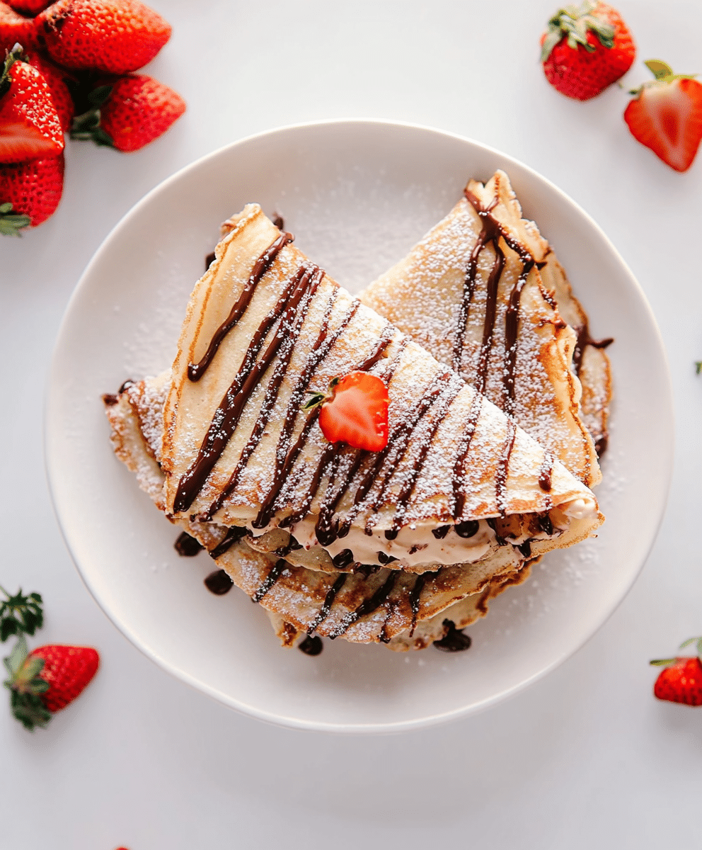 Nutella Cream-filled Crepes Recipe - novayum.com