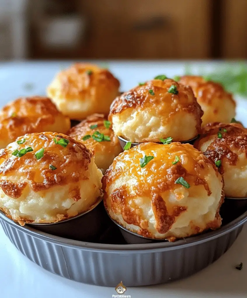 Cheesy Mashed Potato Puffs Recipe - novayum.com