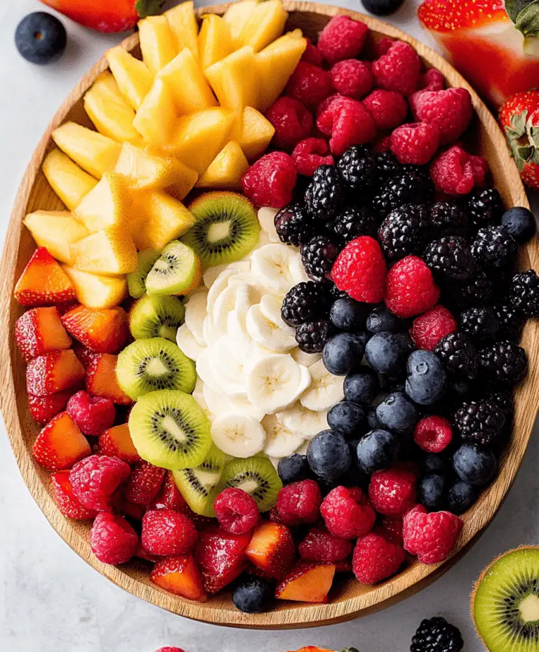 Summer Fruit Platter Recipe - novayum.com