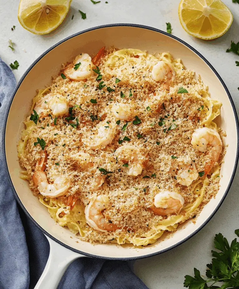 Baked Shrimp Scampi With Bread Crumbs Recipe - novayum.com