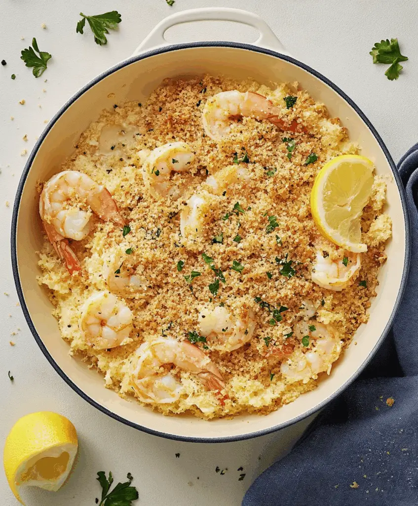 Baked Shrimp Scampi With Bread Crumbs Recipe - novayum.com