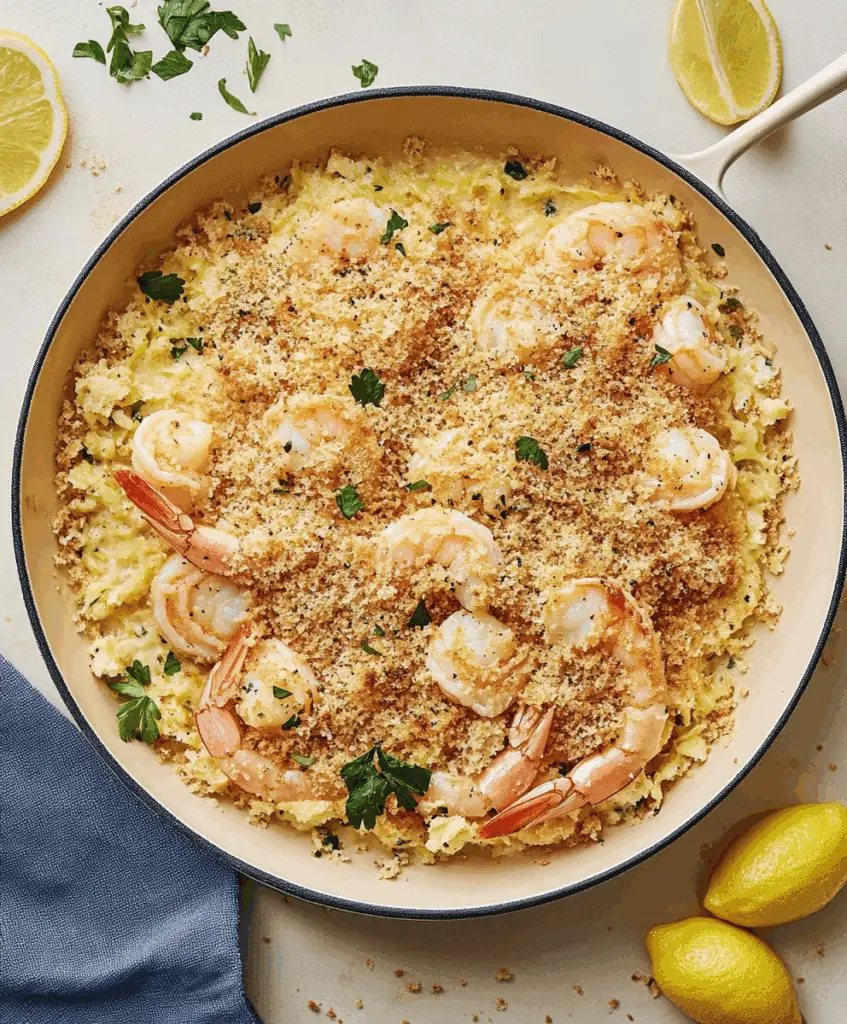 Baked Shrimp Scampi With Bread Crumbs Recipe - novayum.com