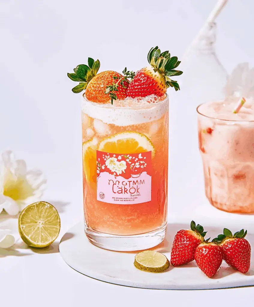 Springtime Strawberry Sipper Recipe - novayum.com