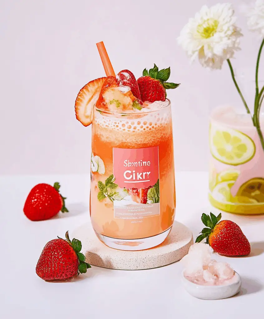 Springtime Strawberry Sipper Recipe - novayum.com