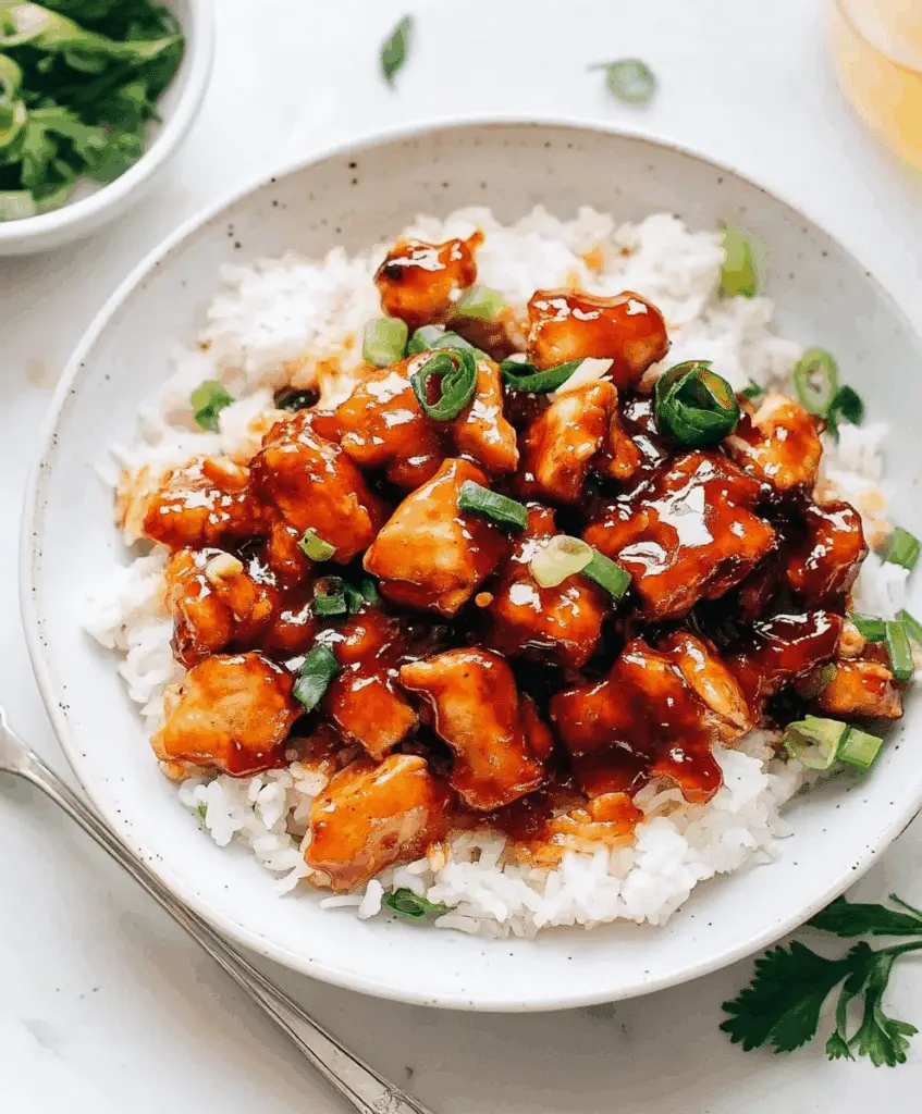 Honey Bbq Chicken Rice Recipe - novayum.com