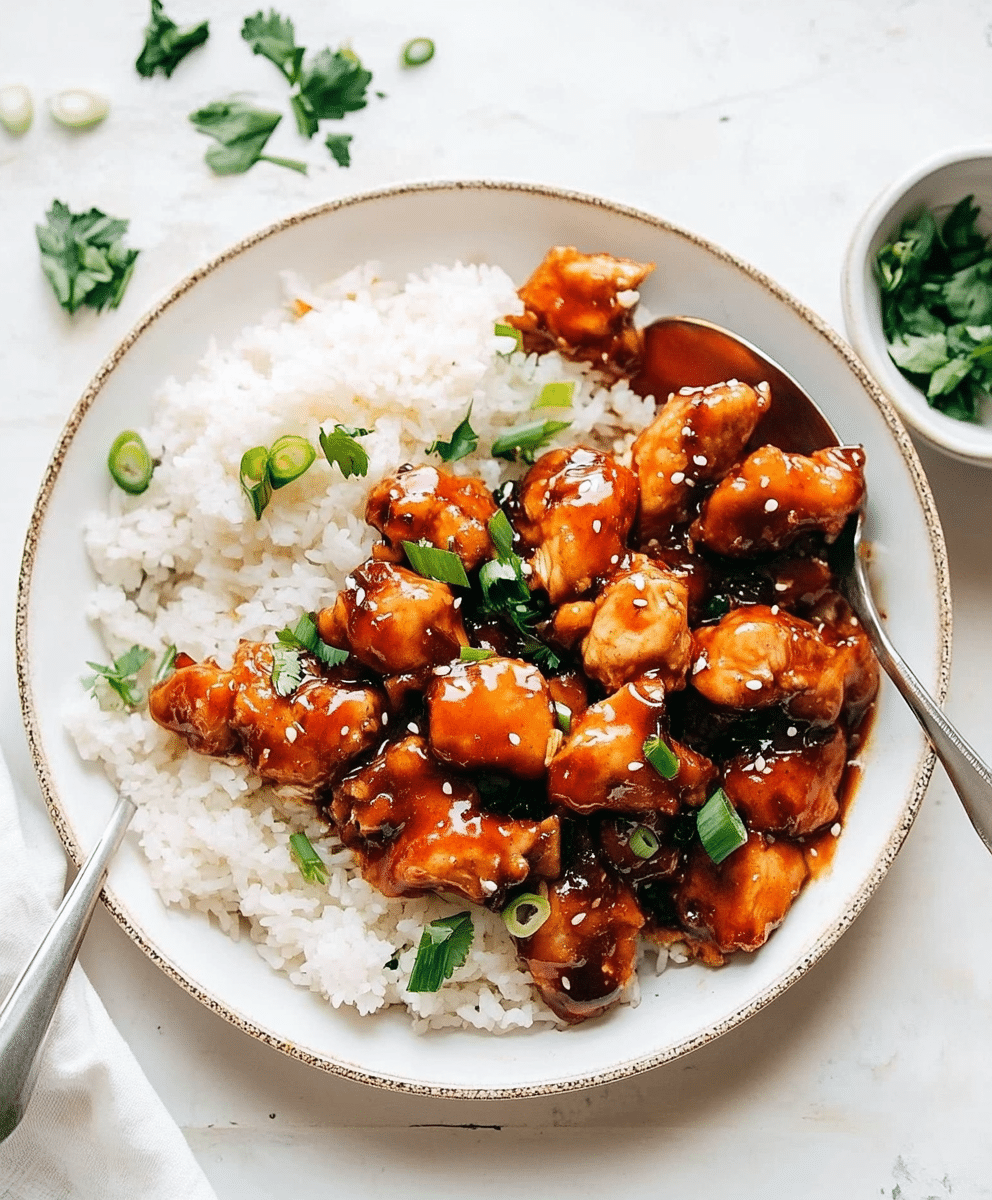 Honey Bbq Chicken Rice Recipe - novayum.com